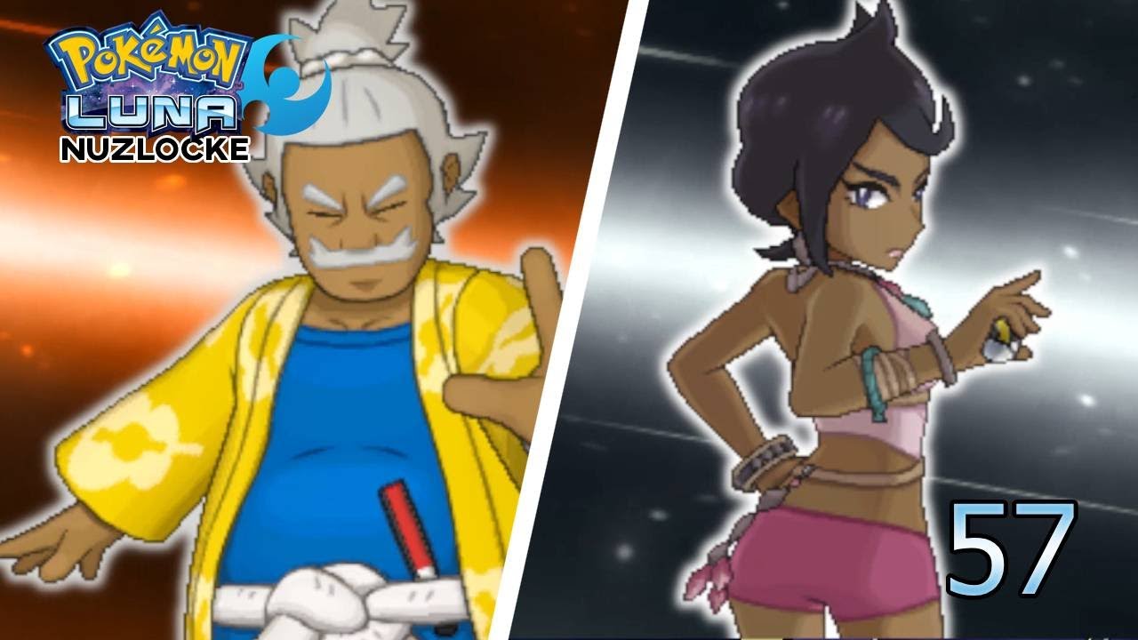 57 ¡Kaudan y Mayla del Alto Mando! - Pokémon Luna NUZLOCKE - YouTube