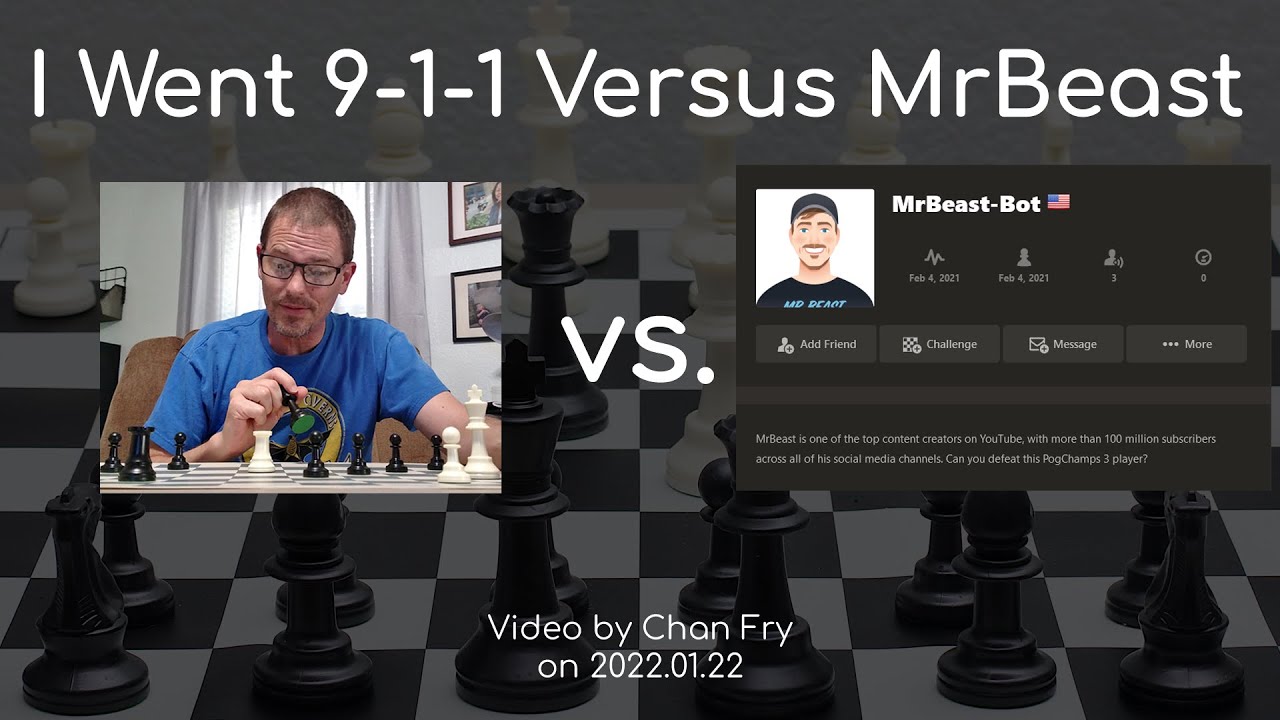 I Went 9-1-1 Versus The MrBeast Bot - YouTube