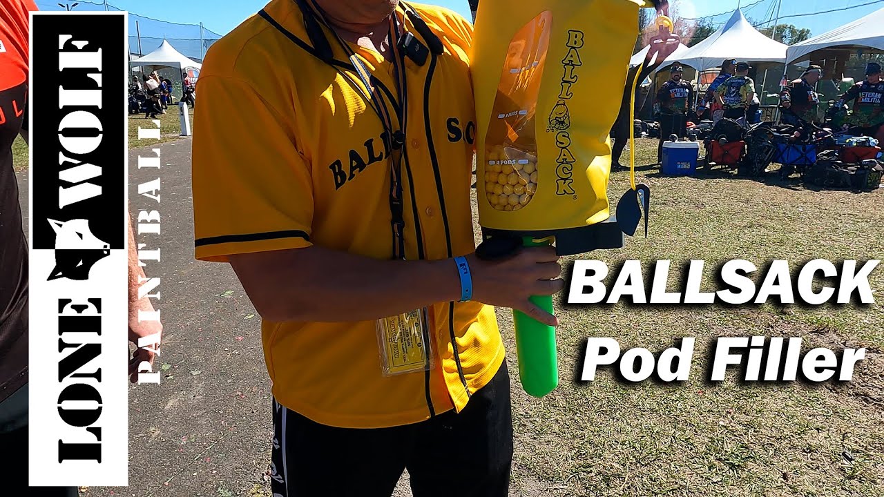 BALLSACK Paintball Pod Filler & Reload System | Lone Wolf Paintball ...