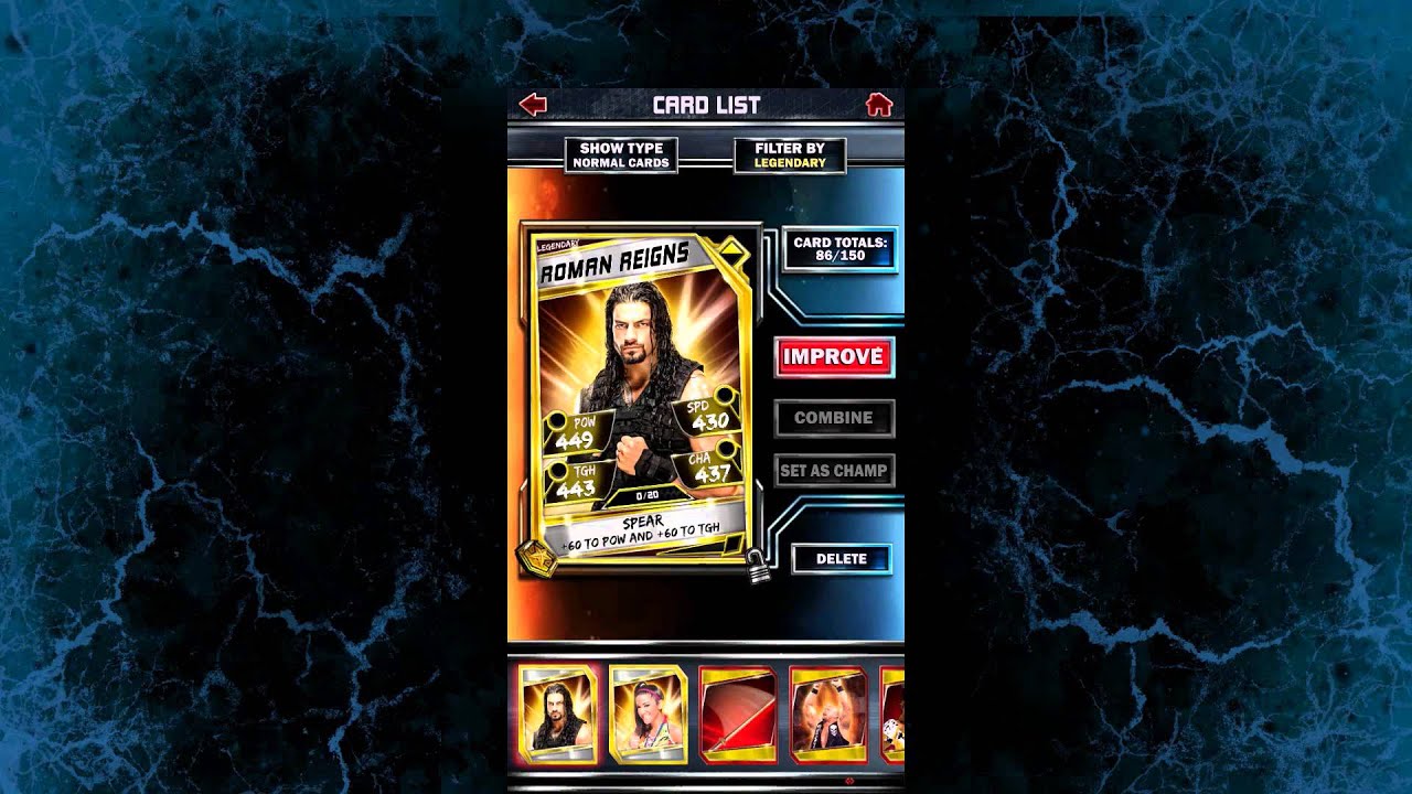 Card Image Customization in WWE SuperCard - YouTube