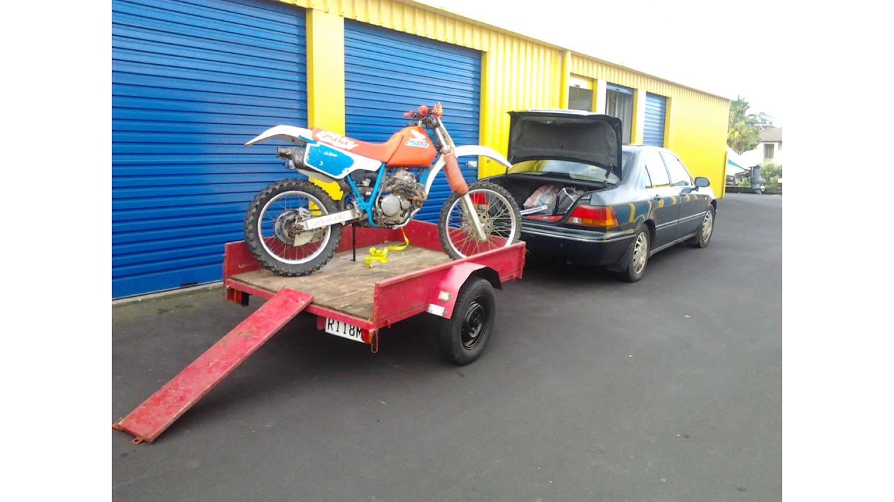 XR250R 1990 Honda dirtbike and trail rides around Auckland New Zealand ...