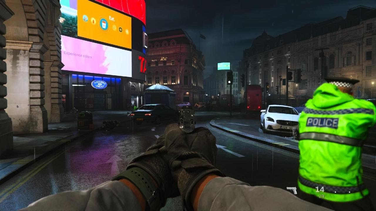 Call of Duty: Modern Warfare Piccadilly - YouTube