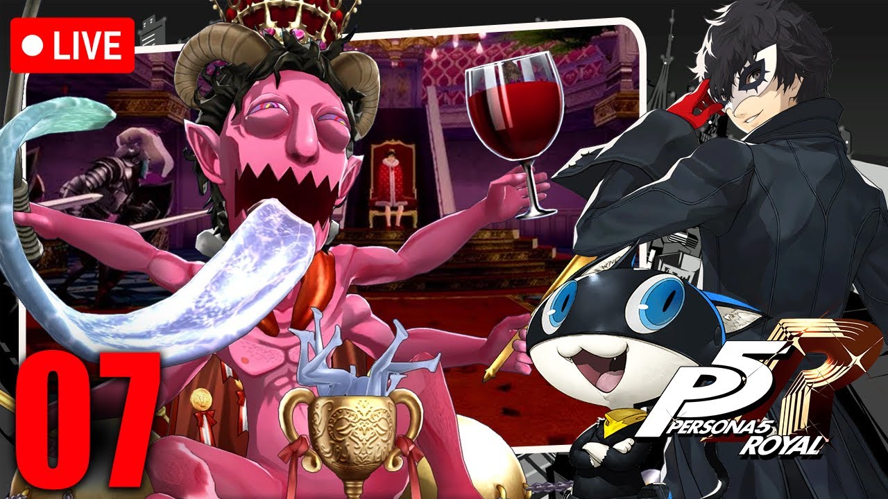 VS KAMOSHIDA ASMODEUS | Persona 5 - Parte 7 (por Malê Frazão) - YouTube