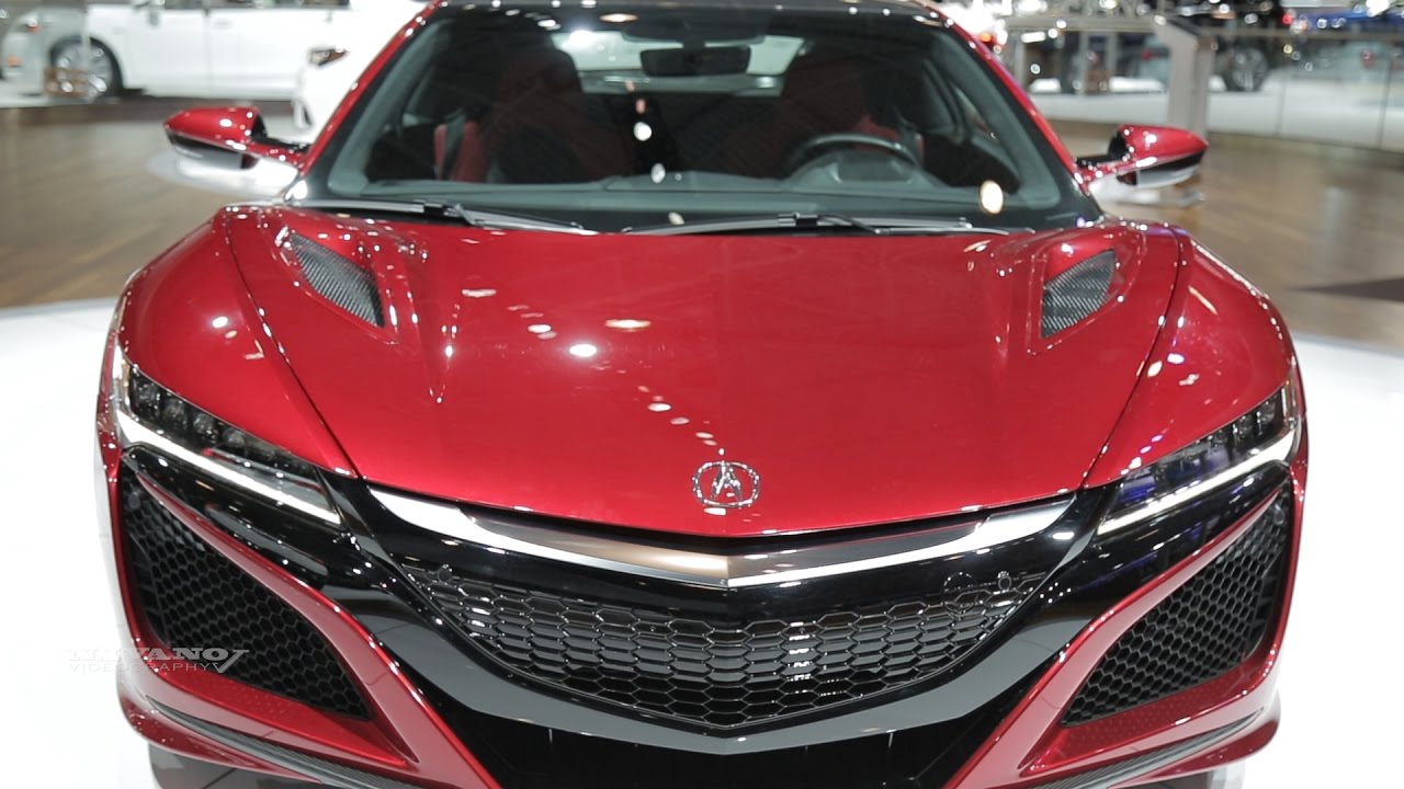 Acura NSX Next Generation Super Car Walkaround - Debut at NYIAS 2017 ...