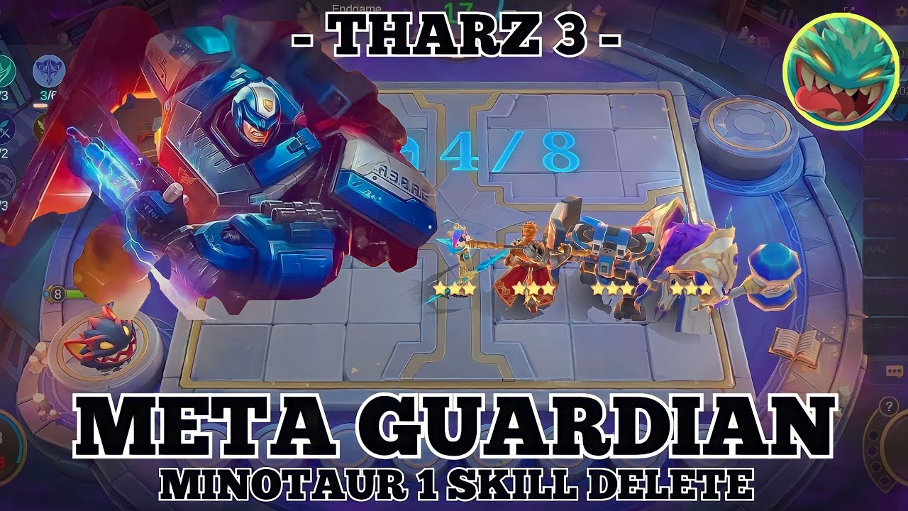 THARZ 3 - ASTRO GUARDIAN MINOTAUR 1 SKILL DELETE | MOBILE LEGENDS MAGIC ...