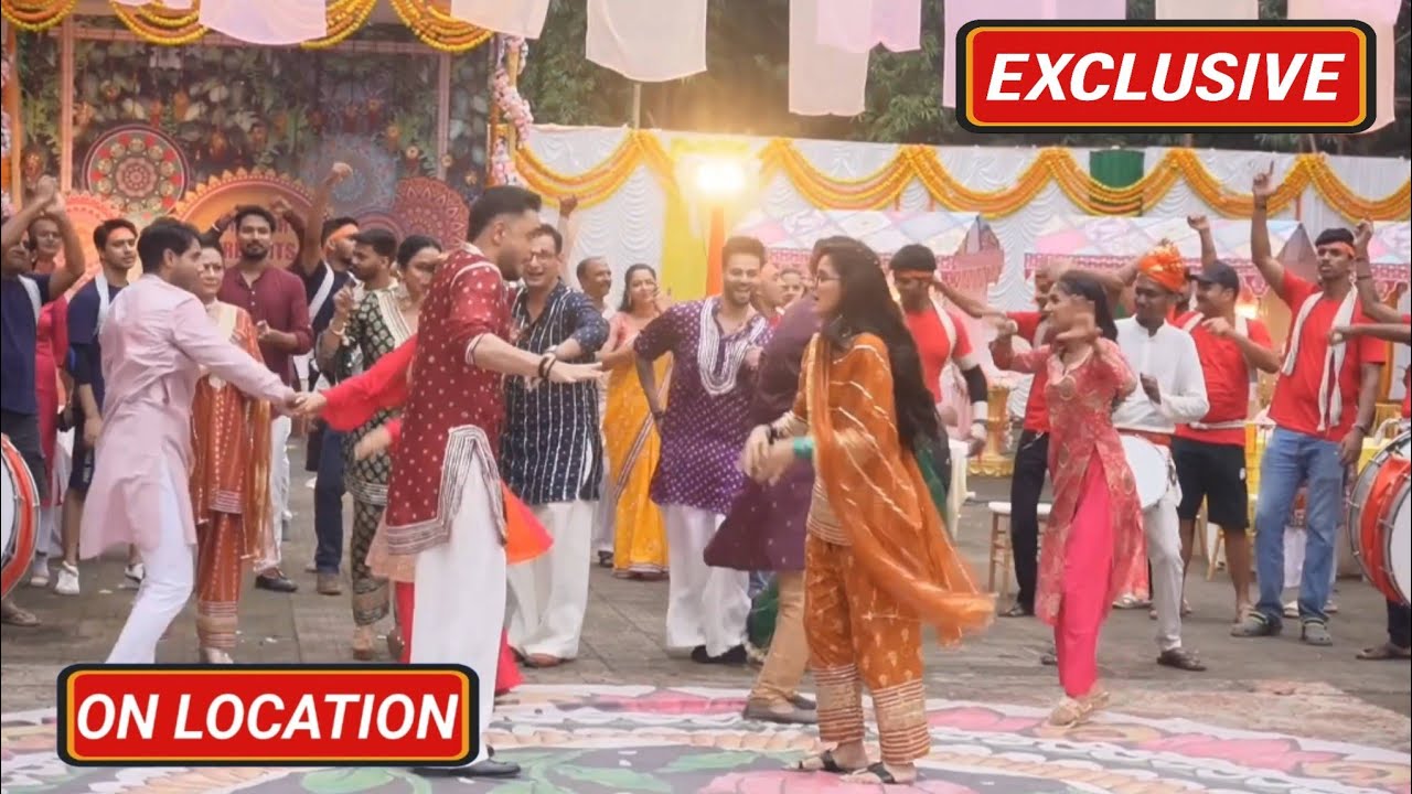 Mannat on location | Mannat Vikrant ne kiya saath dance | Colors tv ...