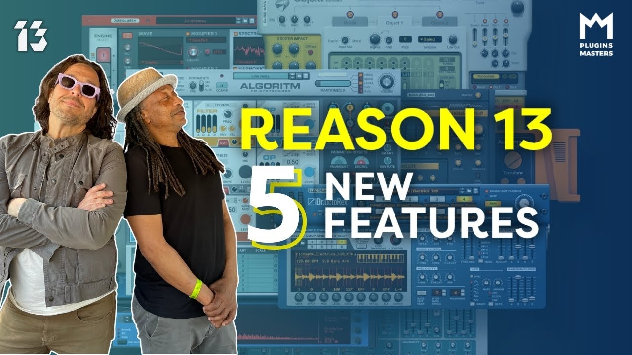 5 reasons to try Reason 13 - PluginsMasters tutorial - YouTube