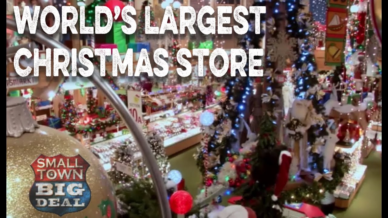 World's Largest Christmas Store - YouTube