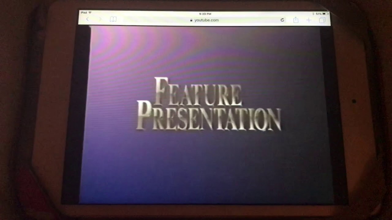 Paramount Feature Presentation Demo Tape Warning Screen - YouTube
