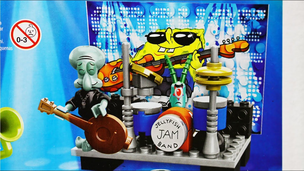 SpongeBob Rock Band Figure Pack / Koncert Rockowy - Spongebob ...