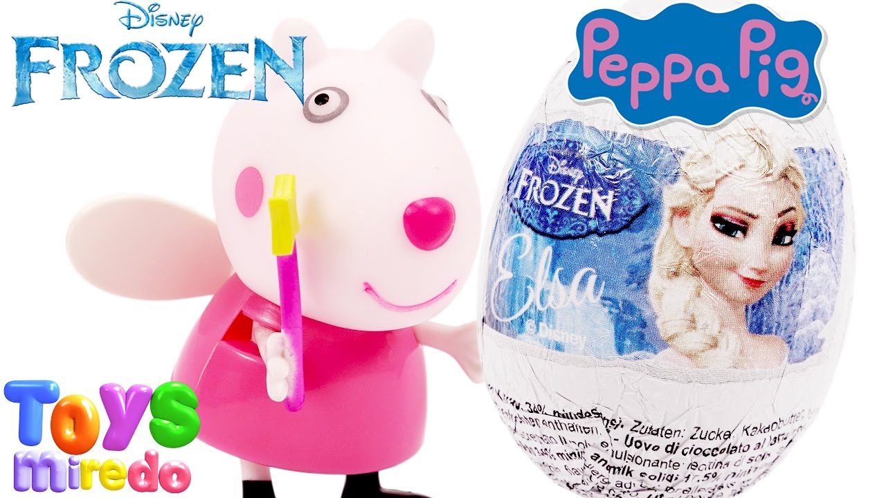Surprise Egg Zaini Frozen Suzy Sheep - YouTube