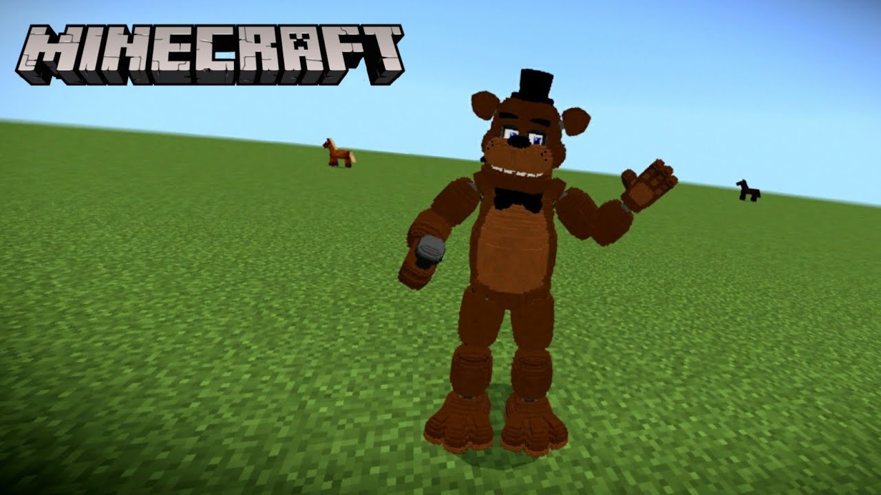 Minecraft PE - Animatronics atualizados do FNAF 1 By Dany Fox (Beta ...