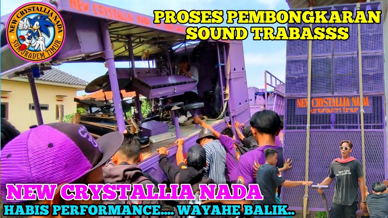After Performc Lion DANGDUT Sound TRABASS ' NEW CRYSTALLIA NADA ' Bongkar muat Wayahe balik ...