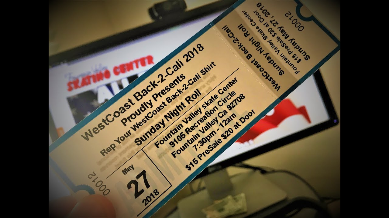 FOUNTAIN VALLEY SKATE CENTER FVSC | BACK TO CALI | - YouTube