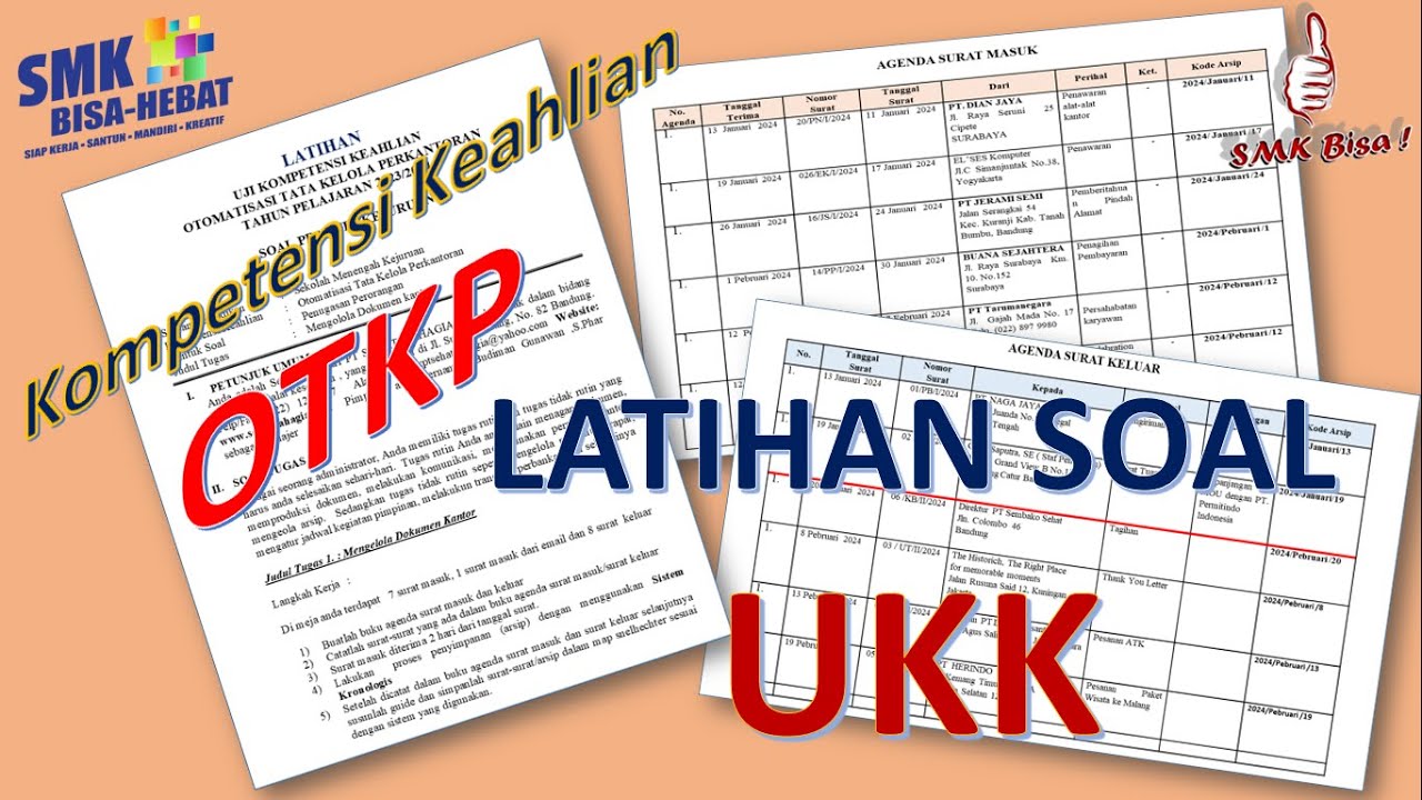 PEMBAHASAN SOAL UKK OTKP PENGELOLAAN DOKUMEN - YouTube