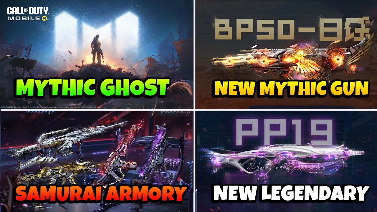 Mythic Ghost Looks Teaser - Mythic Gun BP50 - Samurai's Soul Armory COD ...
