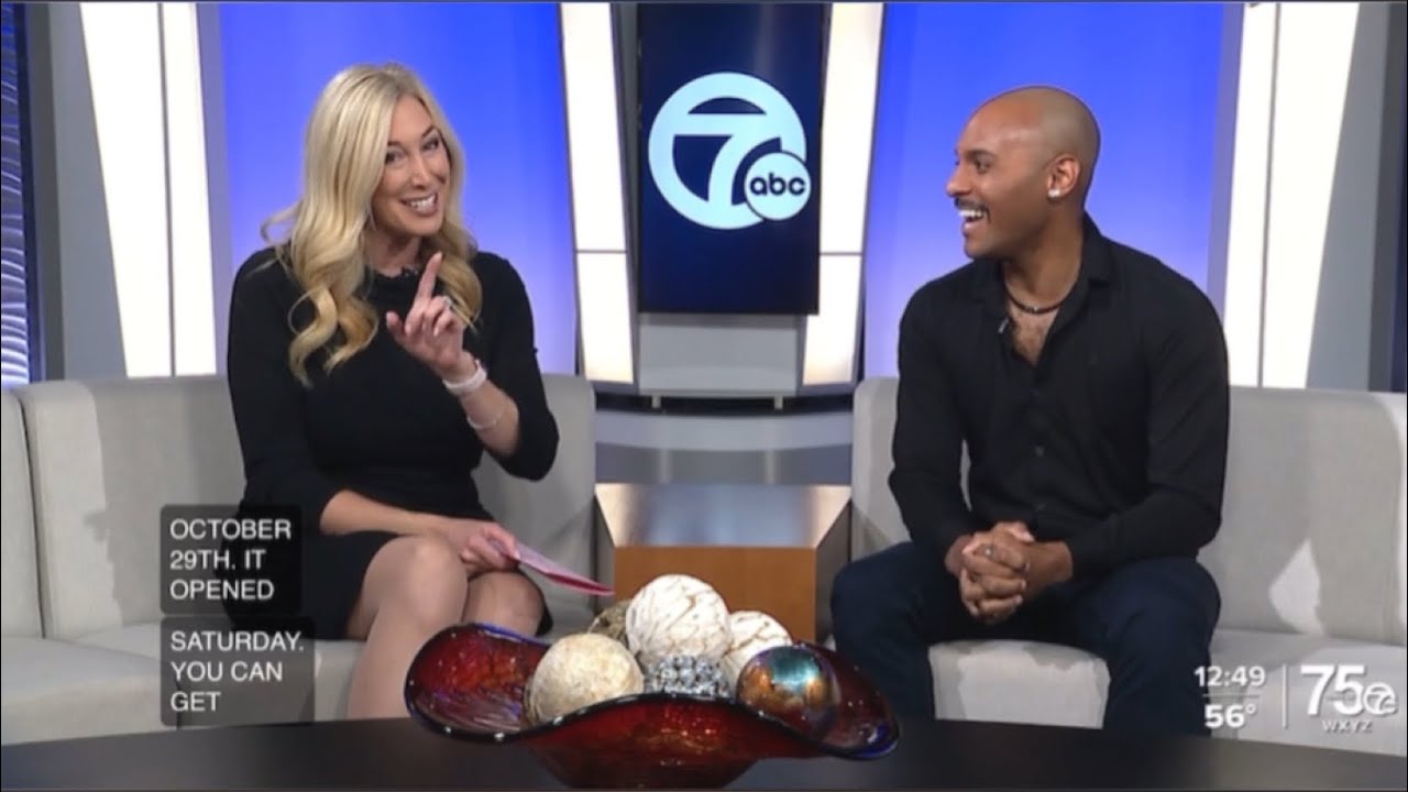 Cory Shorter Channel 7 Detroit “A Chorus Line” and more interview - YouTube