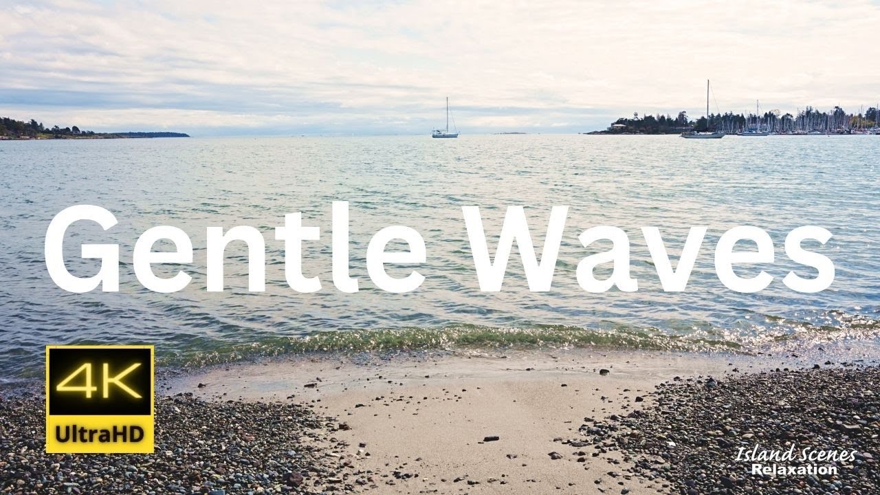 Gentle Waves Ocean Peace | 4K Ultra HD - YouTube