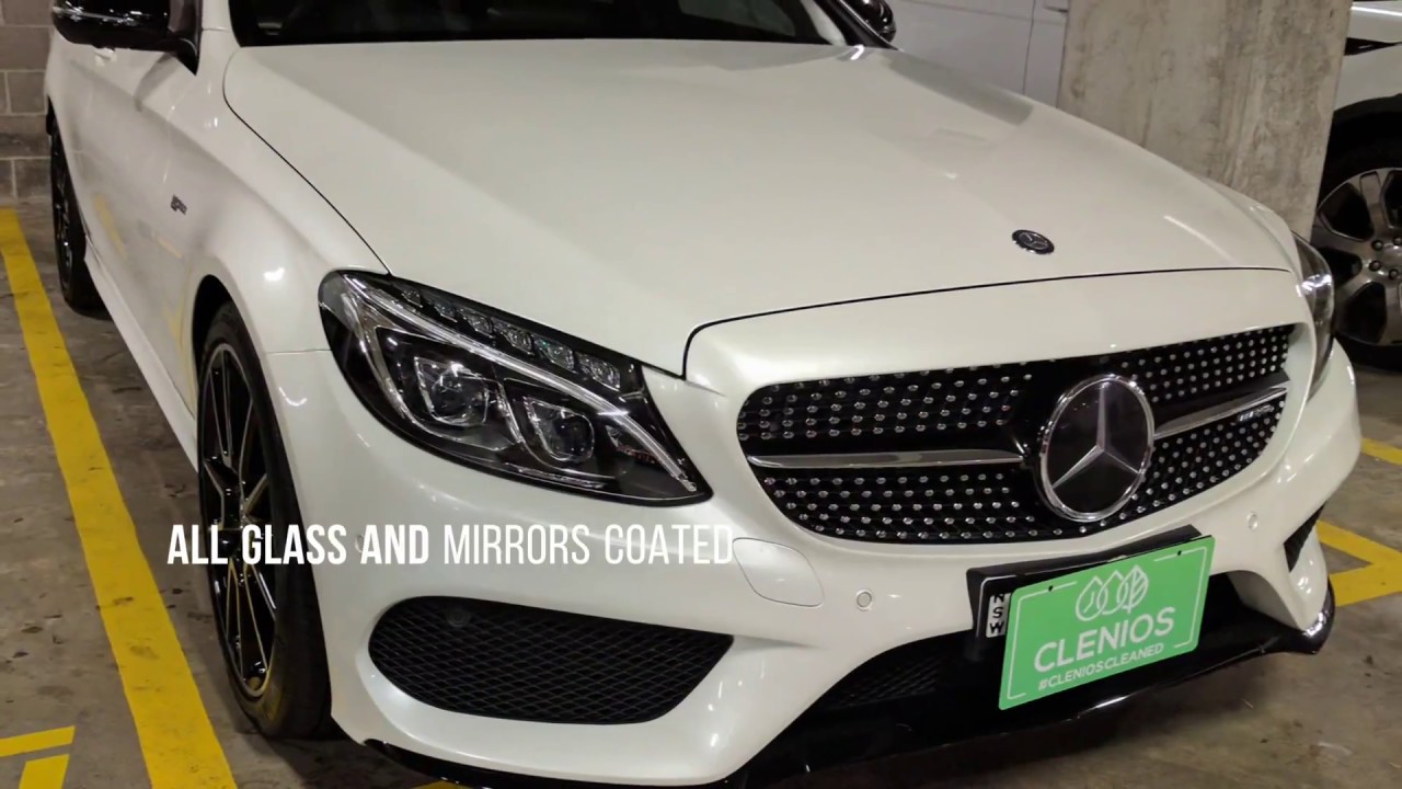 2017 Mercedes C45 AMG #clenioscoated - YouTube