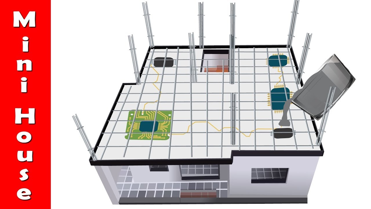BRICKLAYING How to Build Amazing Magnet Mini House Part #2 - YouTube