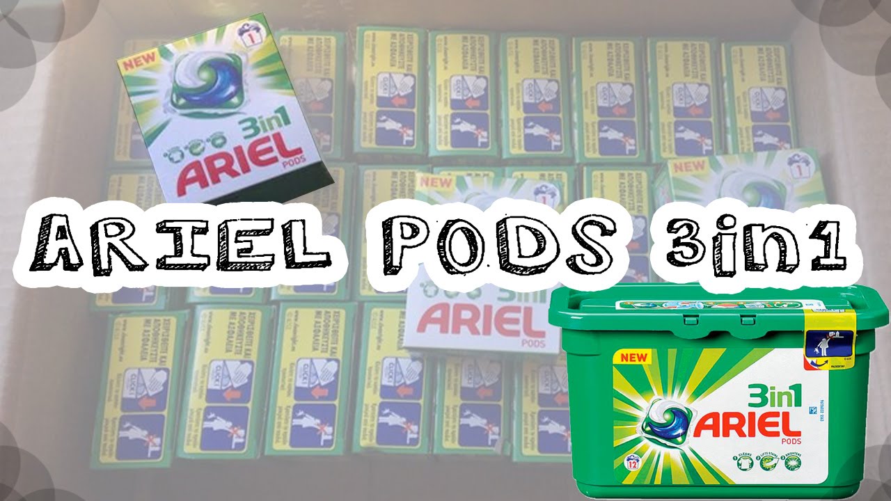 Ariel Pods 3in1 - YouTube