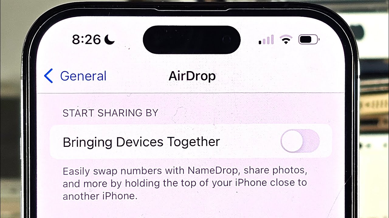 How To Turn Off Nearby Share iPhone iOS 17 - YouTube