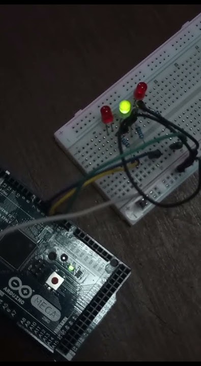 Praktek Rangkaian Light Emitting Dioda (LED) Menggunakan Mikrokontroler Arduino - YouTube