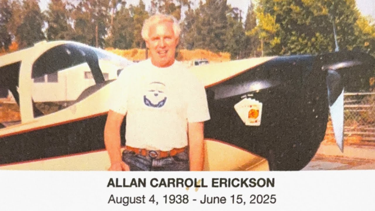 Allan Carroll Erickson Memorial Sept. 6, 2025 - YouTube
