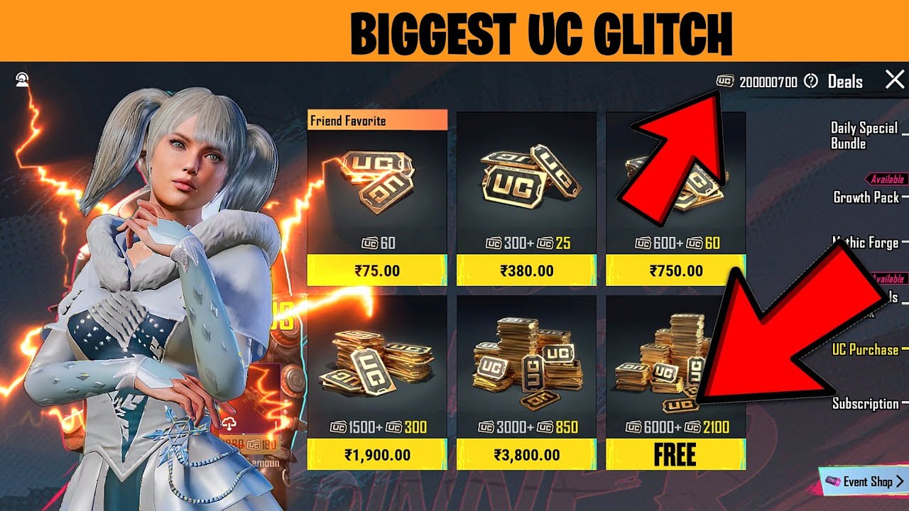 BGMI New Trick To Get Free Uc Redeem Codes | How to get Free Uc - YouTube