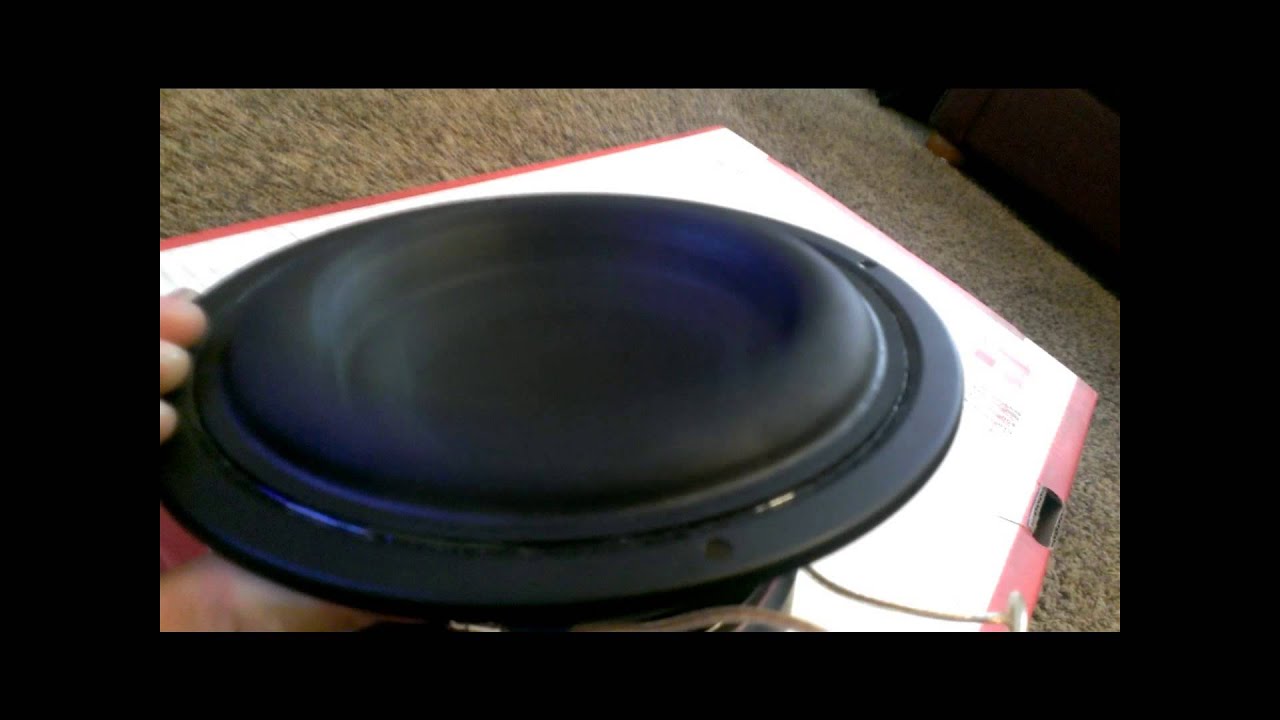 Sweet 6.5" subwoofer! tang band w6-1139SIF - YouTube