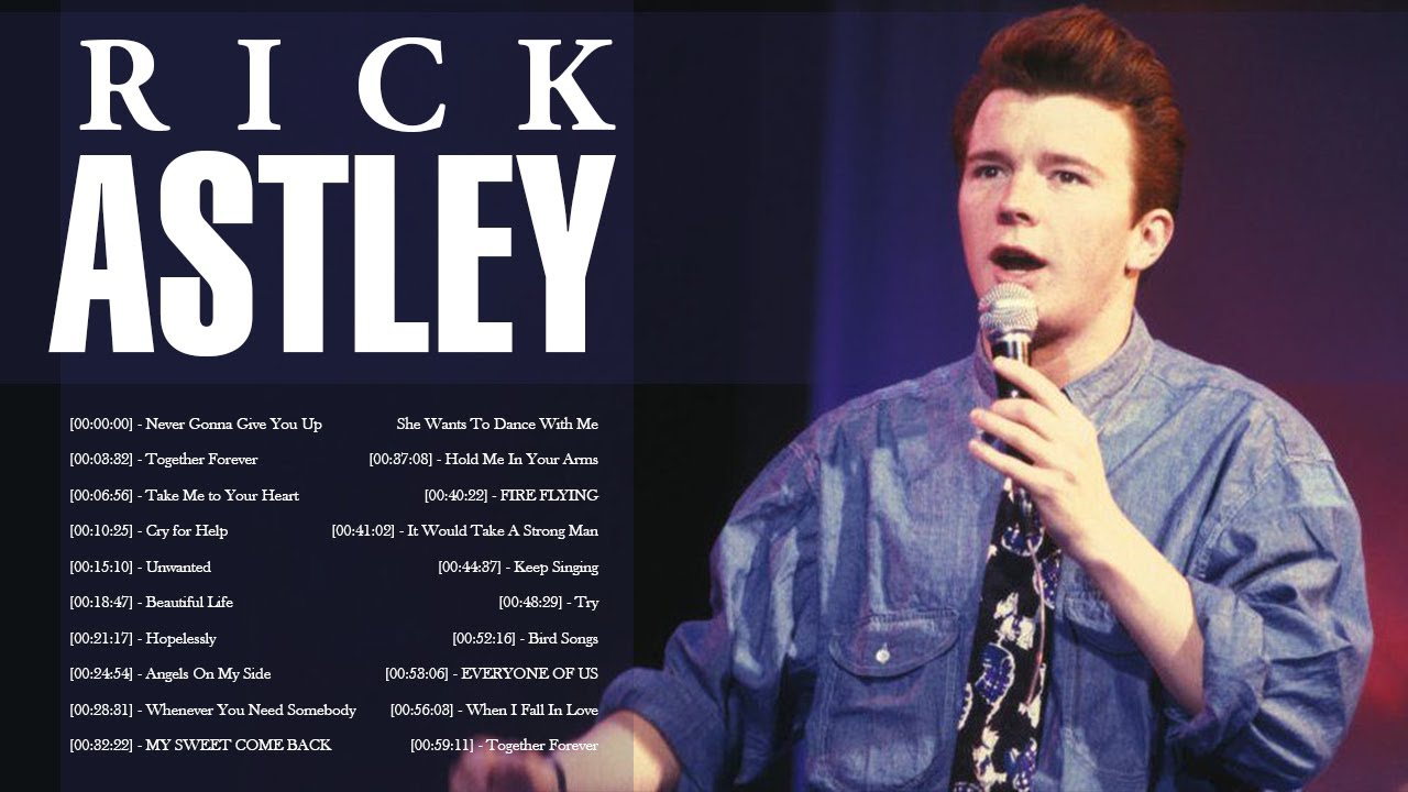 Rick Astley - Greatest Hits 2023 | Top Songs of the Rick Astley - Best ...