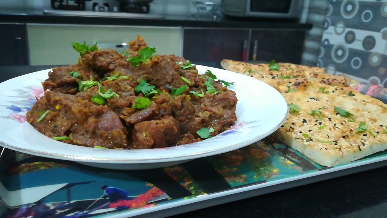 Shutar Murgh Karahi | Ostrich Meat recipe | Recipe by Cooking with N ...