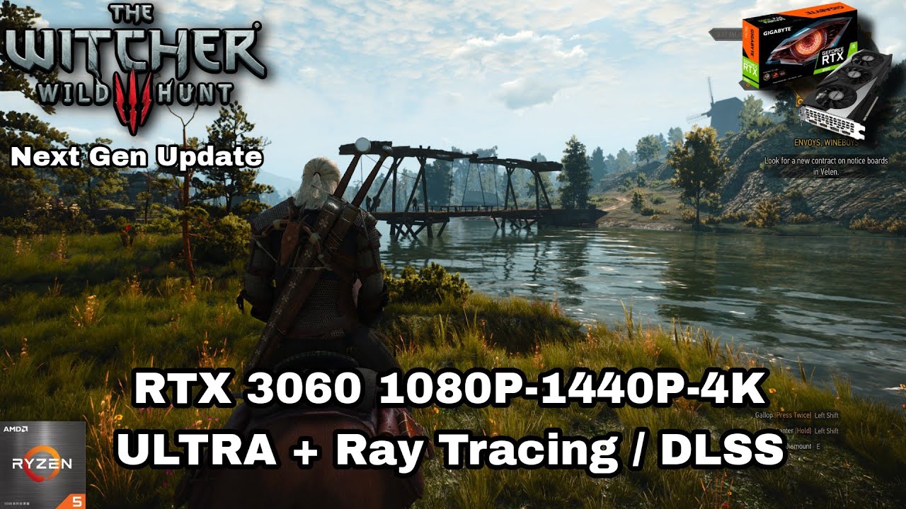 The Witcher 3 Next-Gen Update RTX 3060 12GB ULTRA Graphics + Ray ...