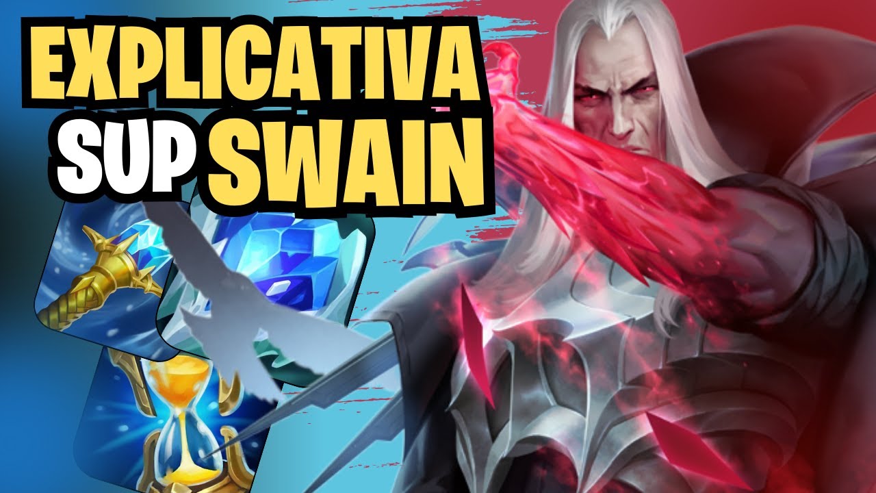 SWAIN SUPORTE BROKEN OU MEME? - League of Legends: Wild Rift Gameplay ...