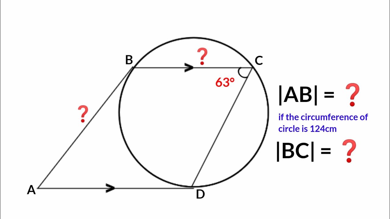 A good circle geometry Question you should watch - YouTube