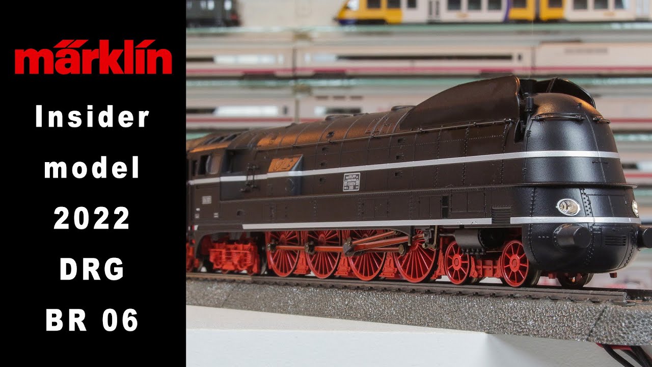 Marklin 39662 DRG BR 06 001 stoomlocomotief (Insider model) +Actie ...