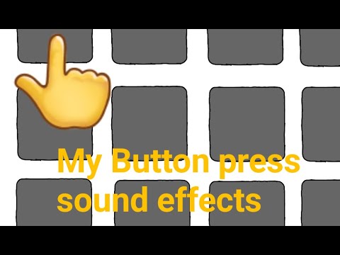 Free to use -- My buttons press sound effects - YouTube