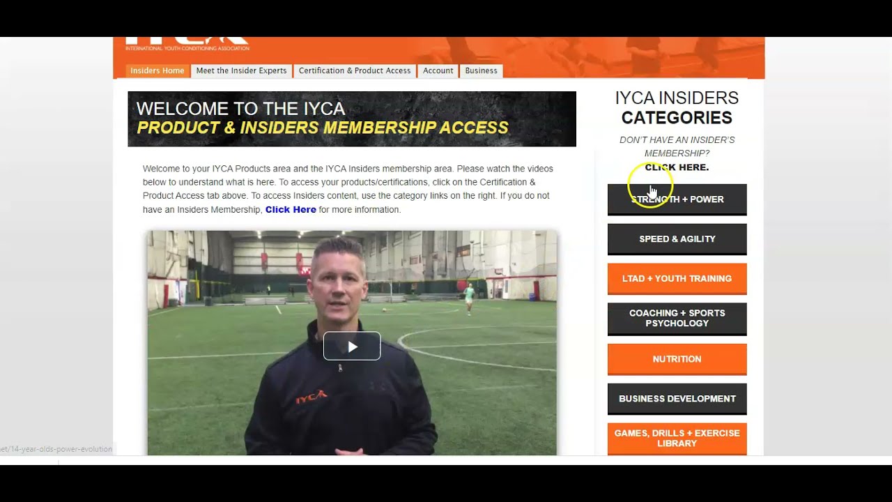 IYCA Insiders Demo - YouTube