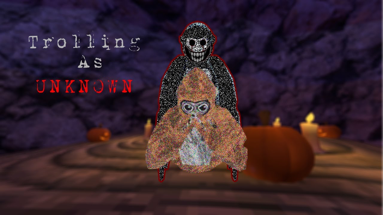 Ghost Trolling as UNKNOWN in gorilla tag... (made kids scream ...