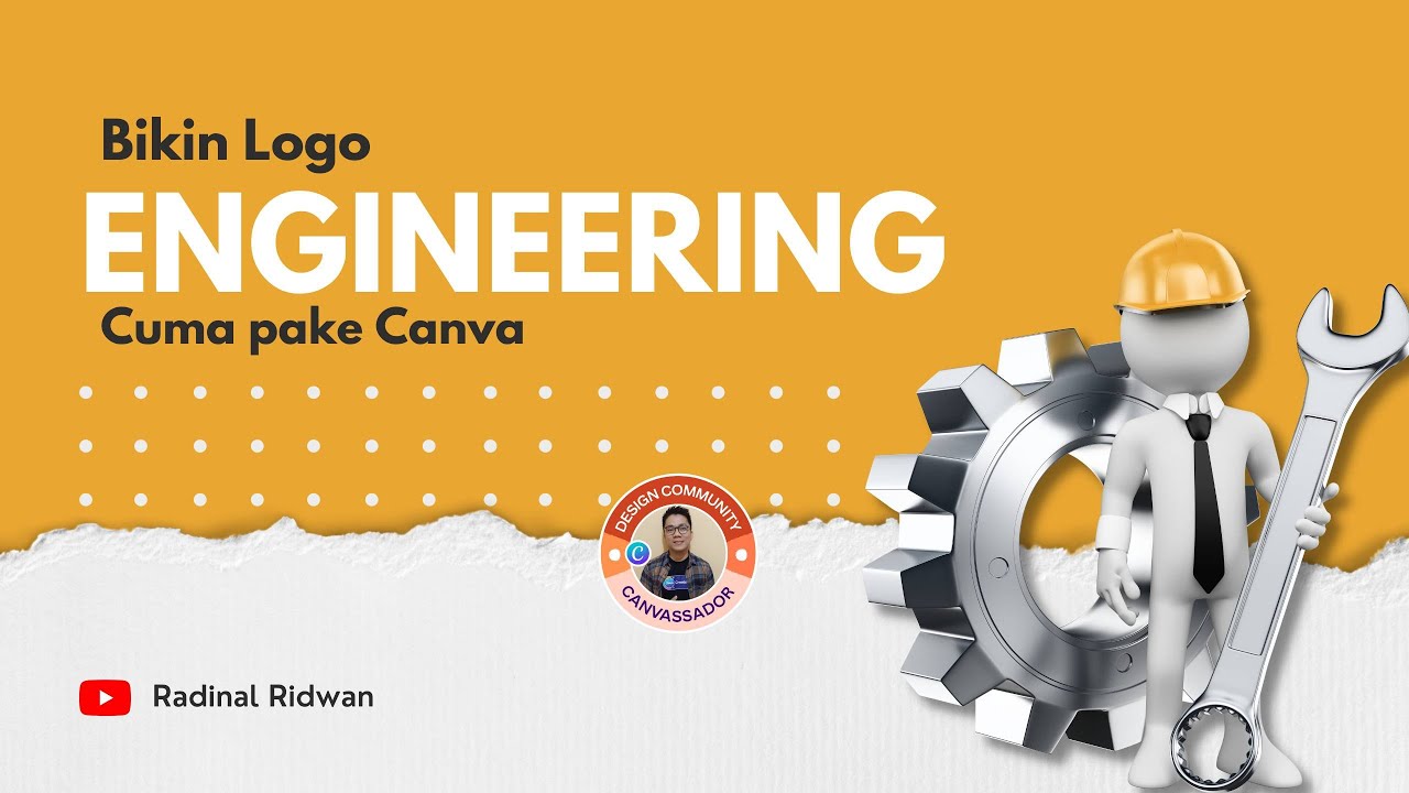Tutorial Desain Logo Tema Engineering di Canva [Wajib Save] ⚙️ - YouTube