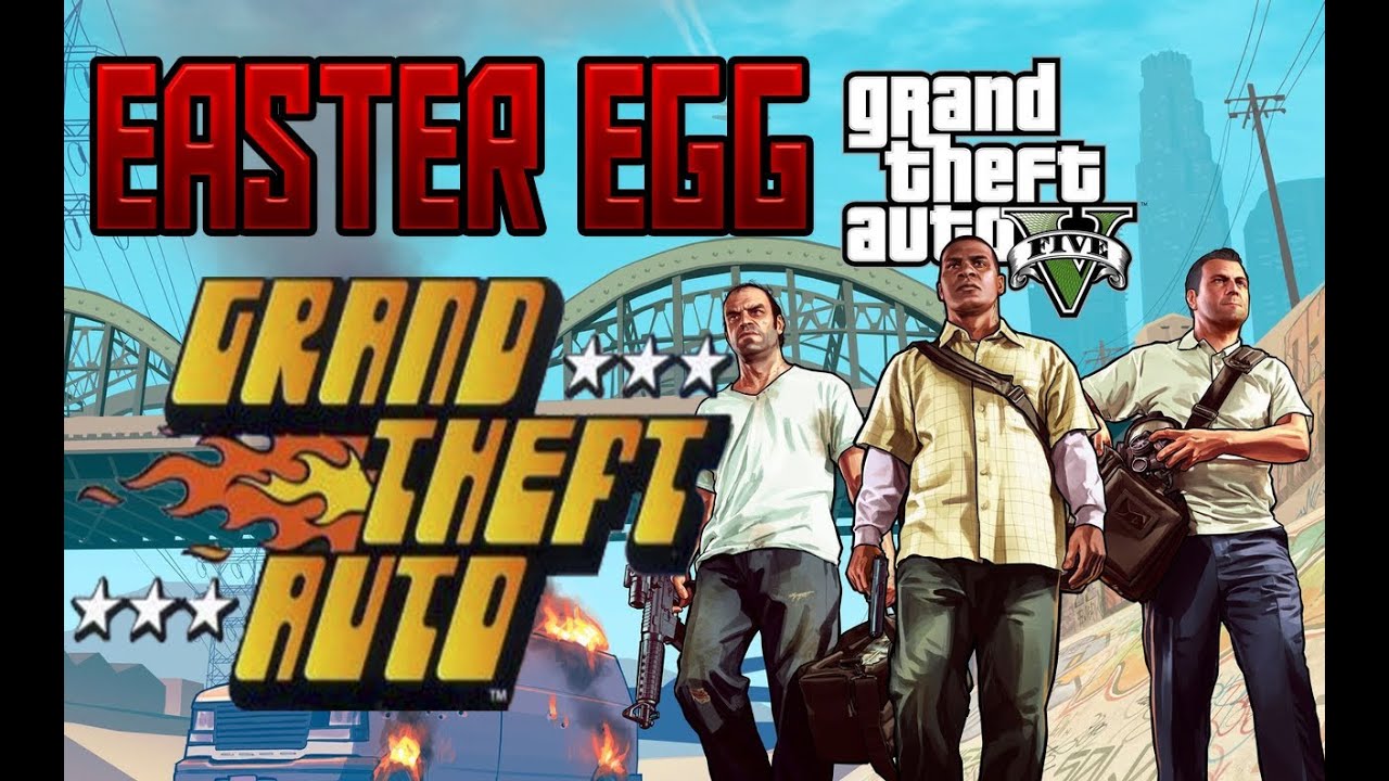 GTA V Easter Egg GTA I - YouTube
