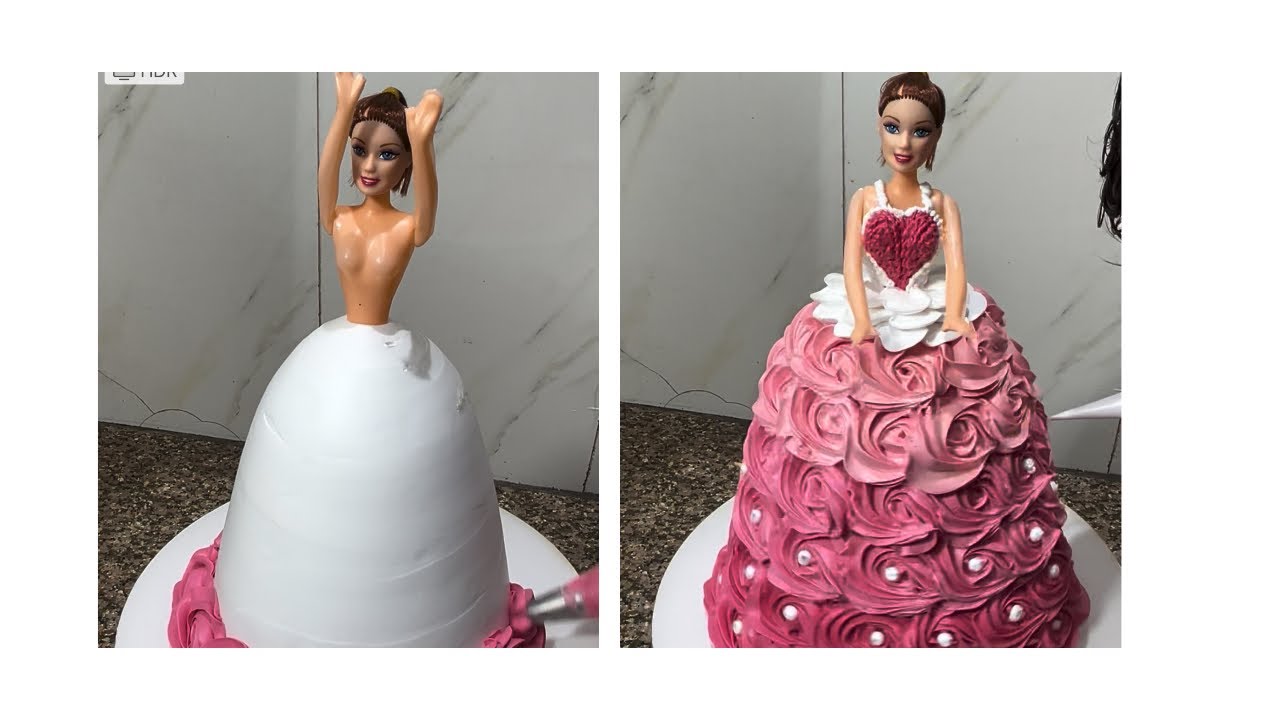 Amazing Doll Cake Design | Very Easy Doll Cake Design | How To Make ...