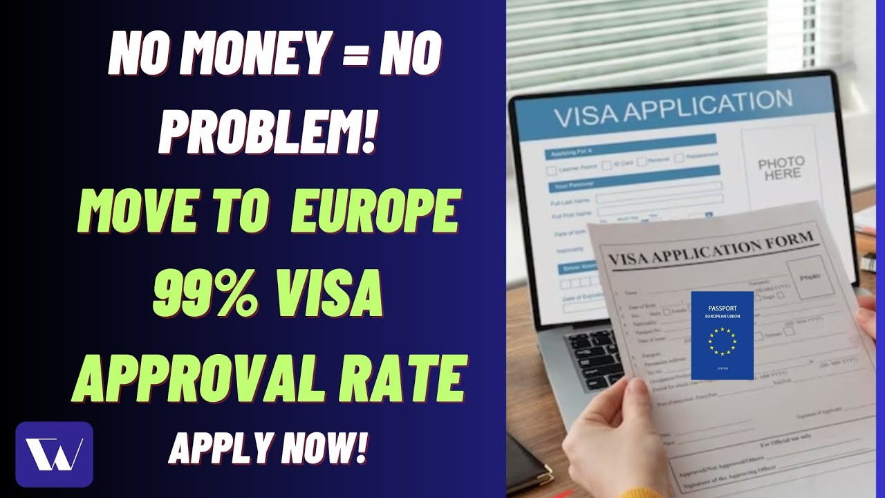NO MONEY = NO PROBLEM ⚠️ Europe visa with 99% acceptance rate (only $32 ...