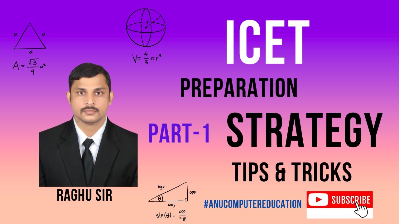 ICET preparation tips and tricks || part-1 - YouTube