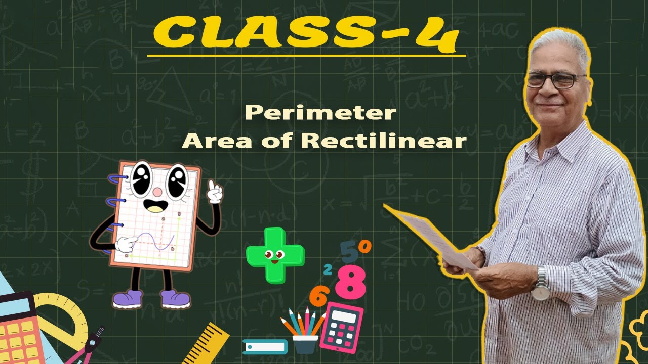 Perimeter Area of rectilinear in Mathematics for Class / Standard 4 by ...