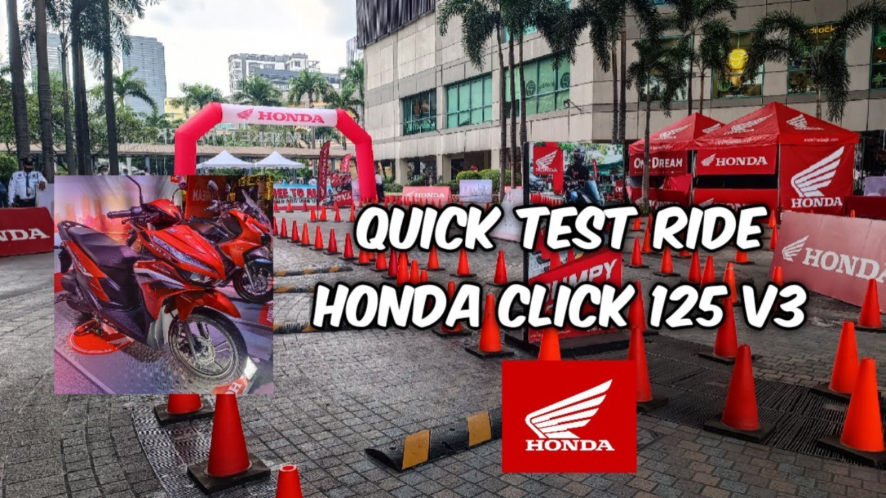 Honda Click 125 V3 Quick Test Ride | Honda Philippines - YouTube