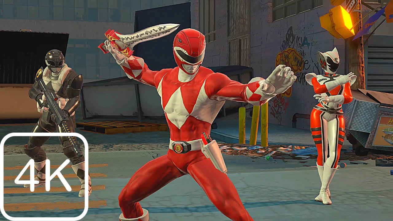 [4K] Red Ranger VS Scorpina - Power Rangers Battle - YouTube