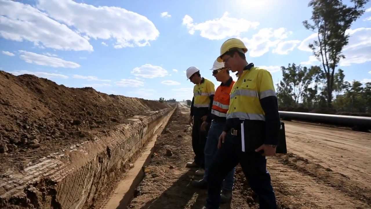 Pentair Woleebee Creek to Glebe Weir Pipeline Project - YouTube