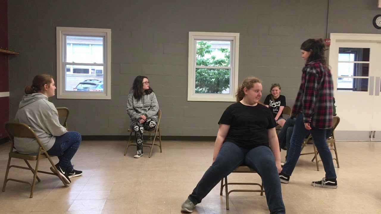 Non-musical chairs team building activity - YouTube