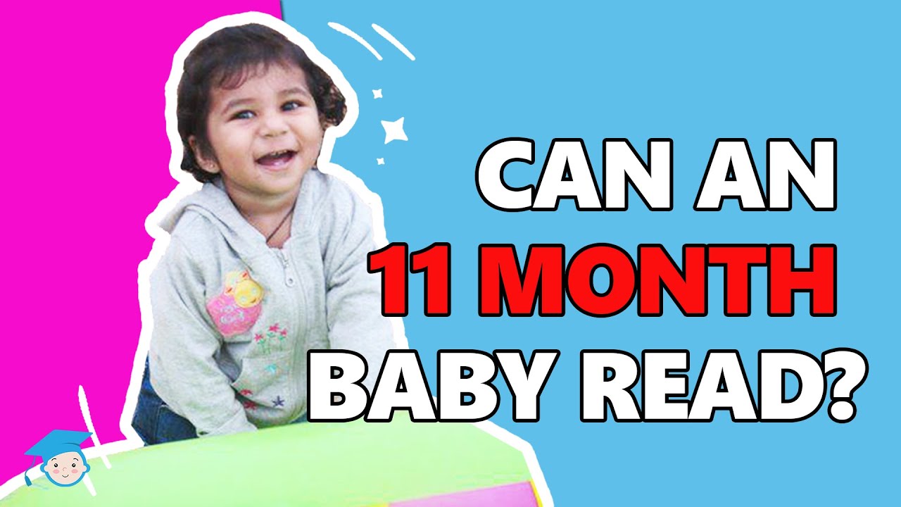 Can an 11 month baby read? - YouTube